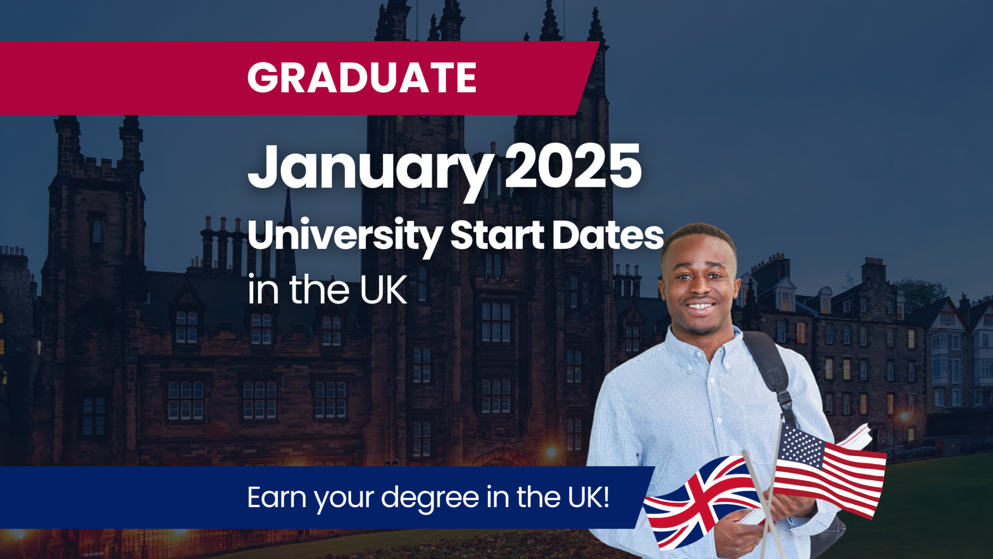 Graduate UK Universities with January 2025 Entry - The UK Study Expert