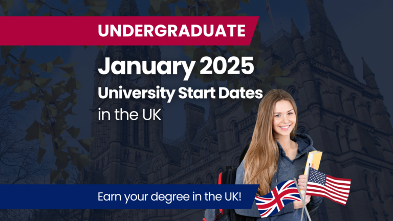 Undergrad UK Universities with January 2025 Entry - The UK Study Expert